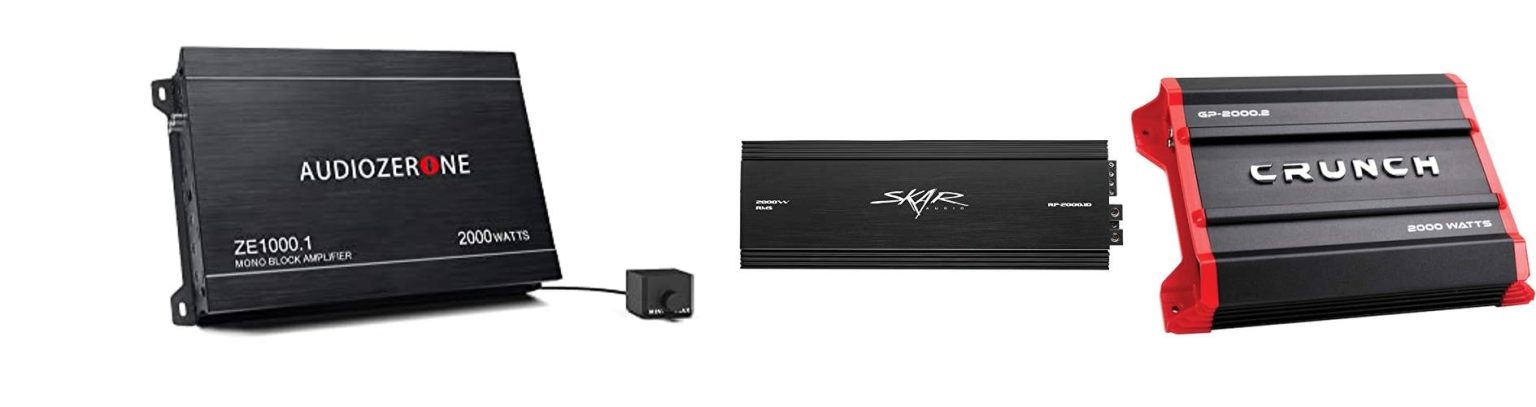 Top 5 2000 Watt Amplifiers: Your Buying Guide - Car Curing: Fix Your ...