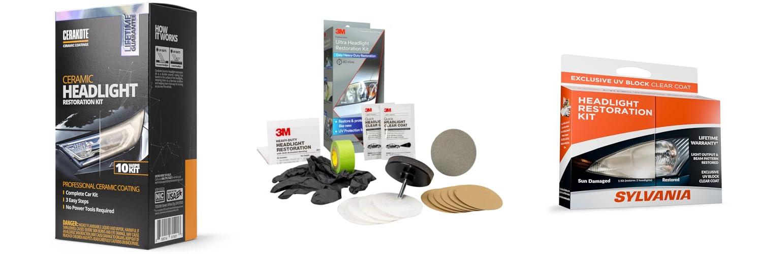 Top 5 DIY Headlight Restoration Kits Reviewed - Car Curing: Fix Your ...